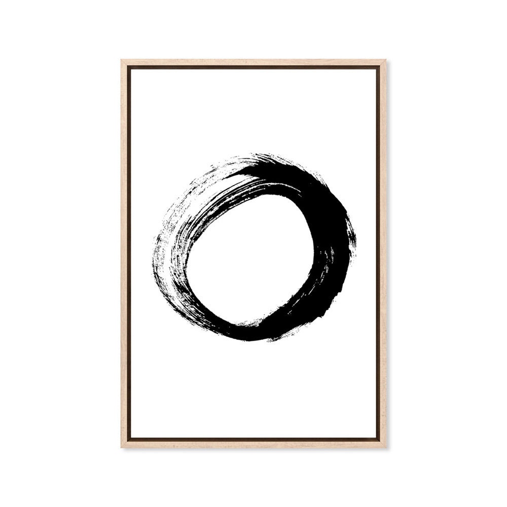 Encircle Brush Canvas Art Print Paper Print Abstract Art - Etsy