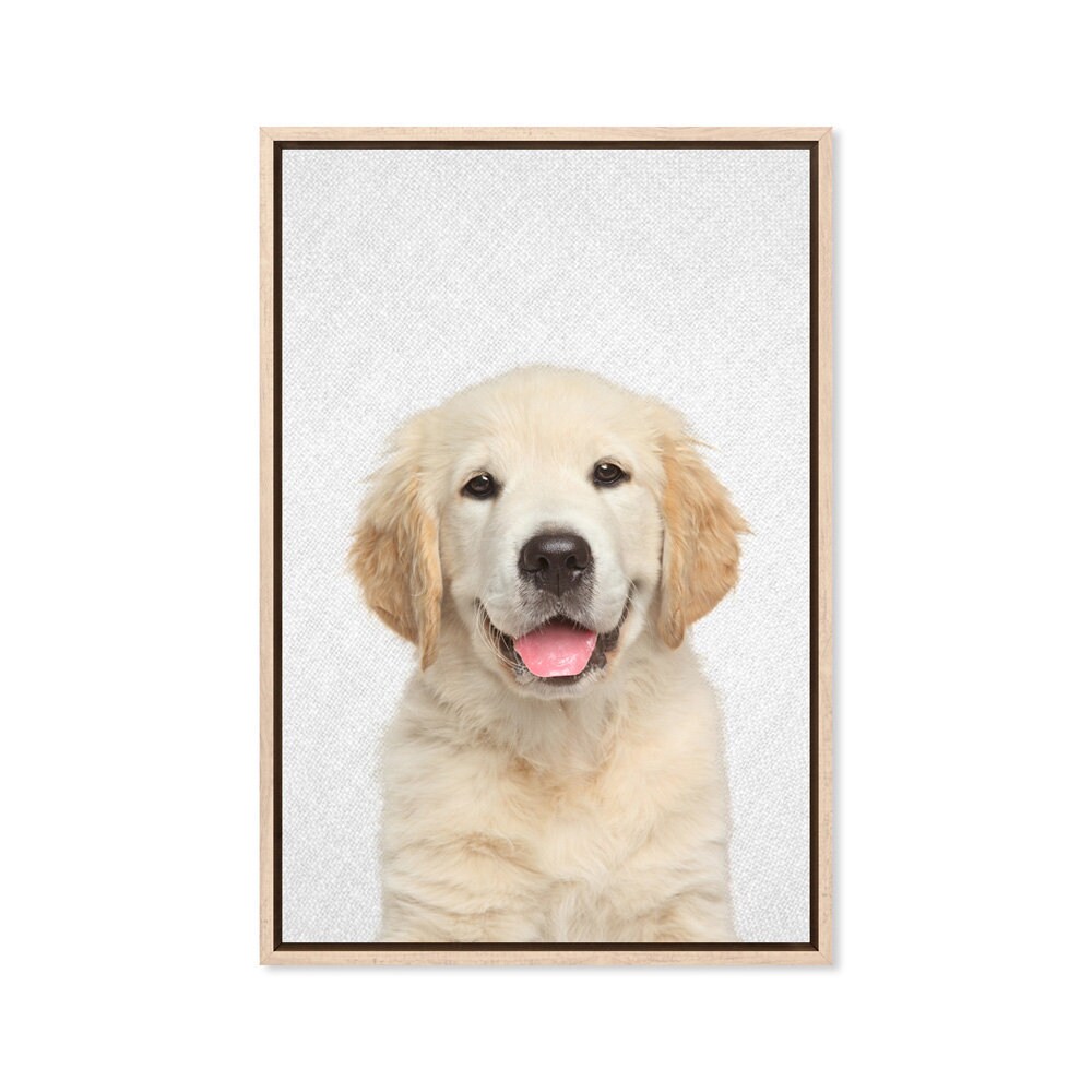 Golden Retriever Canvas Art Print Paper Print Dog Print | Etsy