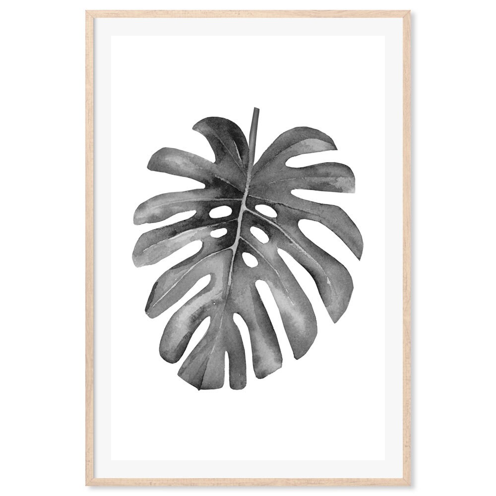 Monstera Watercolour, Canvas Art Print, Paper Print, Tropical Art ...
