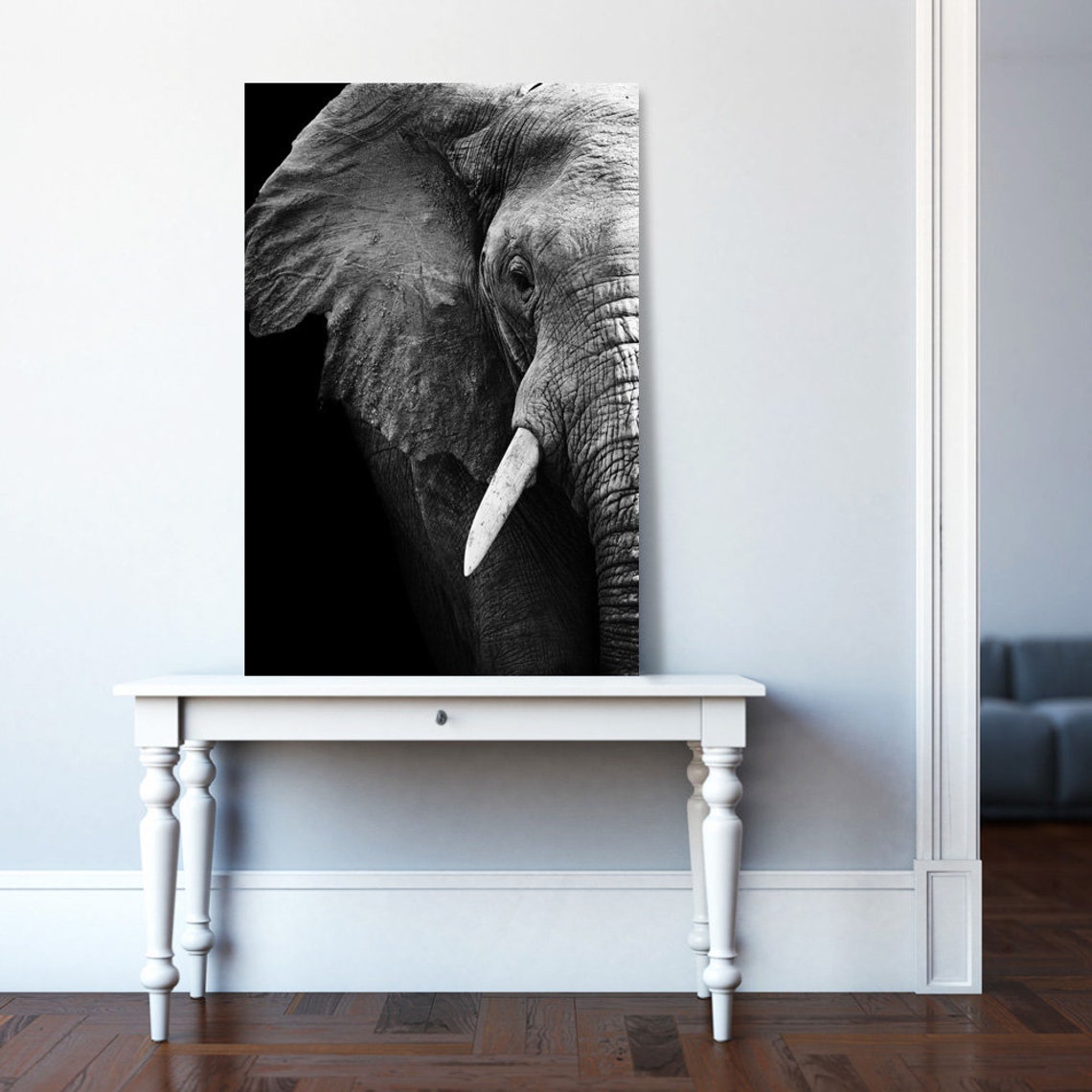 Elephant Wisdom Canvas Art Print Paper Print Poster Animal - Etsy