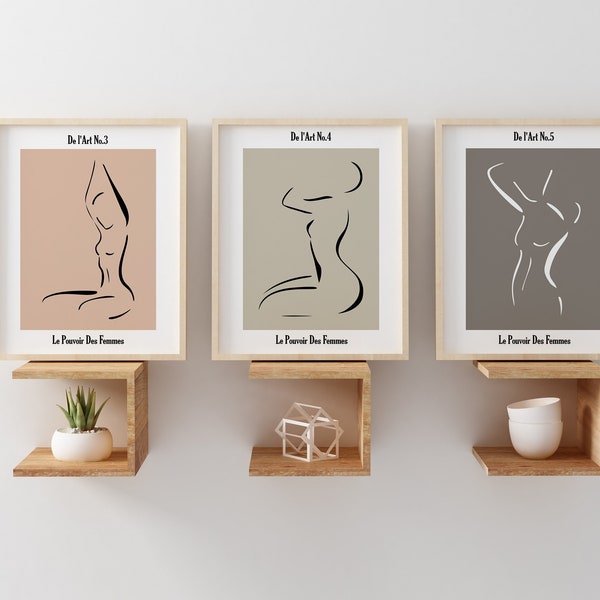 Female Body Line Art - Etsy