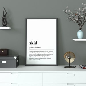 Skal Definition Print: Nordic Scandinavian Decor (digital Download ...