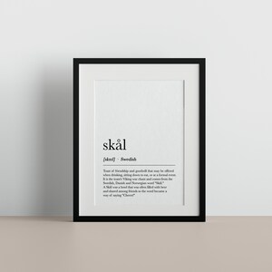 Skal Definition Print: Nordic Scandinavian Decor (digital Download ...