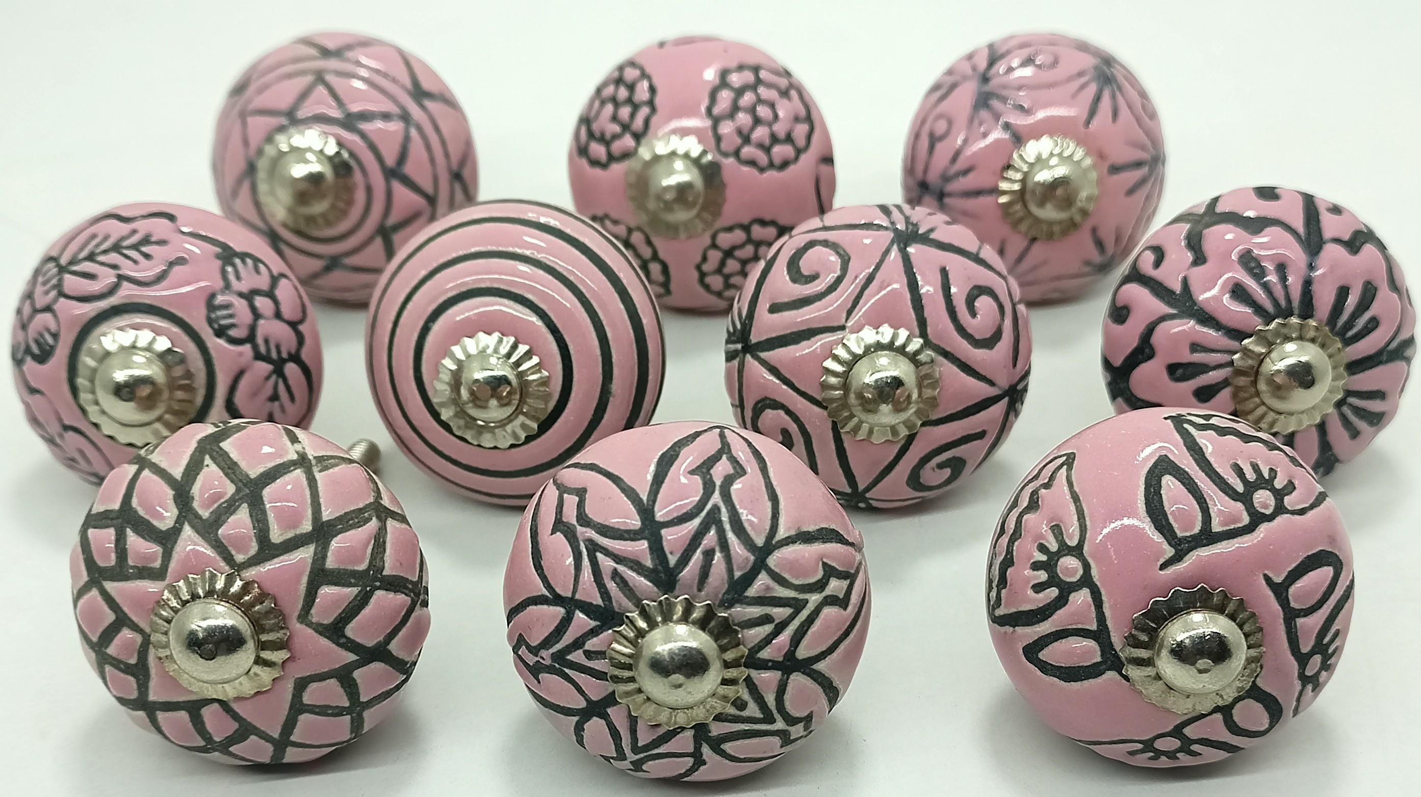 Hand Carved Ceramic Cabinet Knobs, Decorative Hardware - Etsy