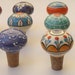 Assorted Ceramic Handpainted Wine Bottle Stopper, Bottle Stopper ...