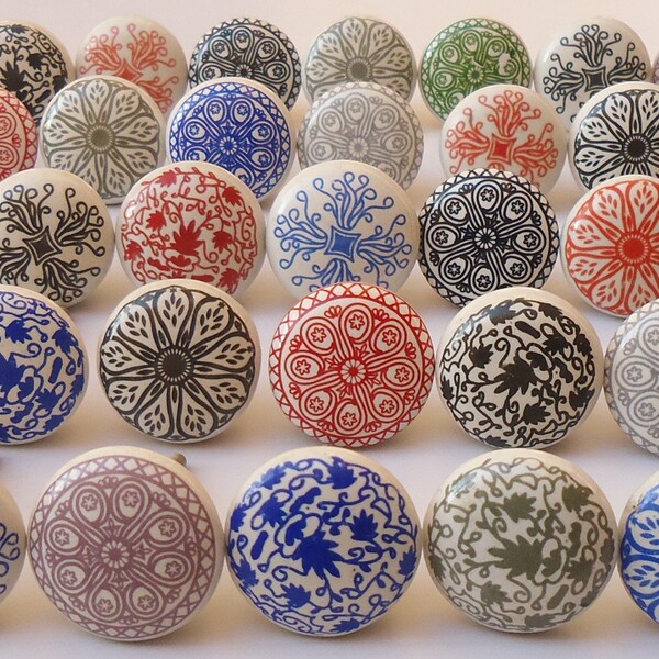 Ceramic Door Knob - Etsy