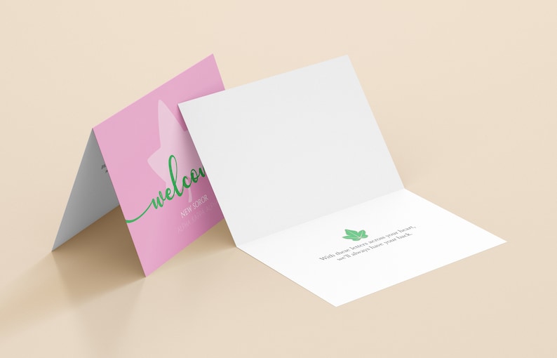 Alpha Kappa Alpha Inspired | Ivy Welcome New Soror | Instant Download ...