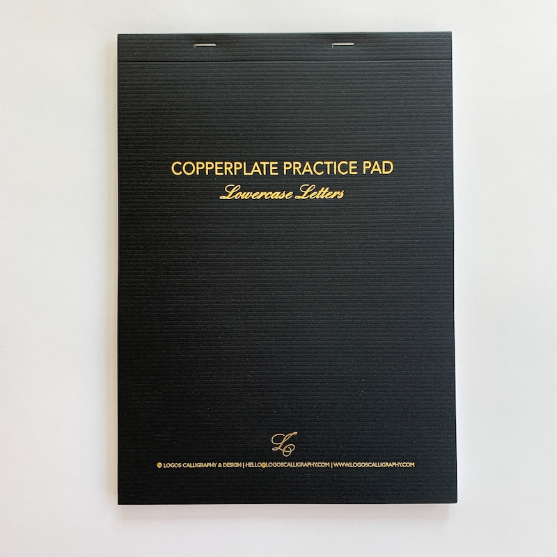 Copperplate Lowercase Calligraphy Practice Sheets - Etsy