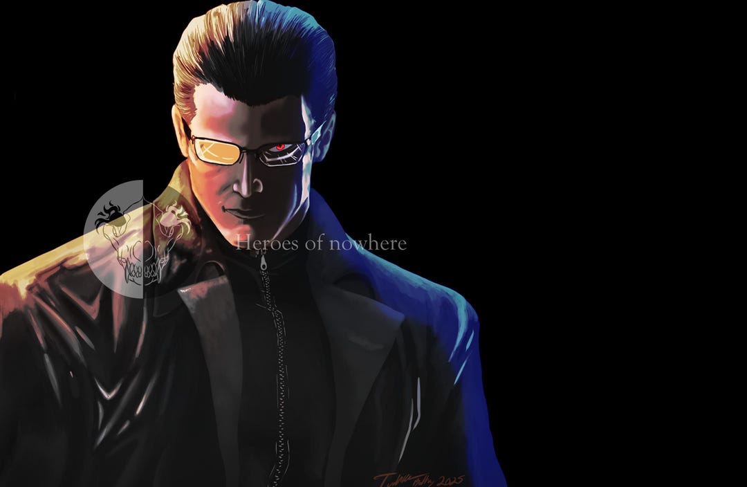 Albert Wesker - Resident Evil Poster - Etsy