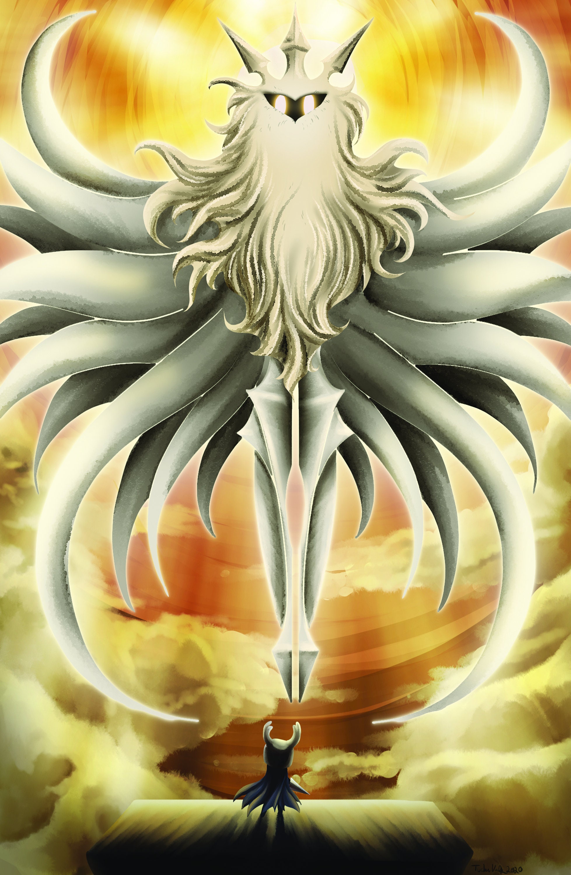 RADIANCE - Hollow Knight Poster Print - Etsy