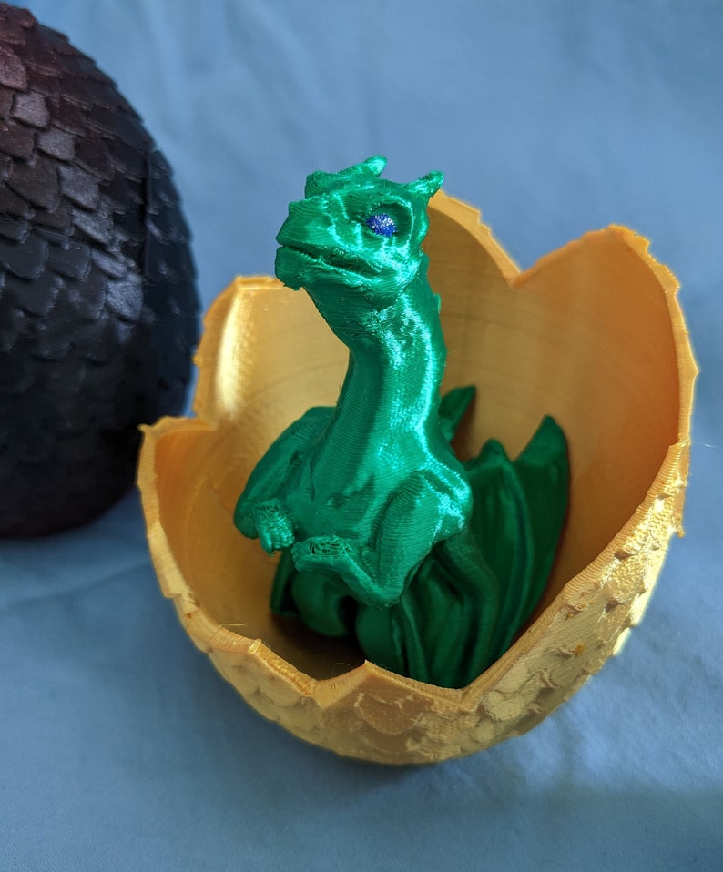 Baby Dragon 3D Printed Hatchling - Etsy