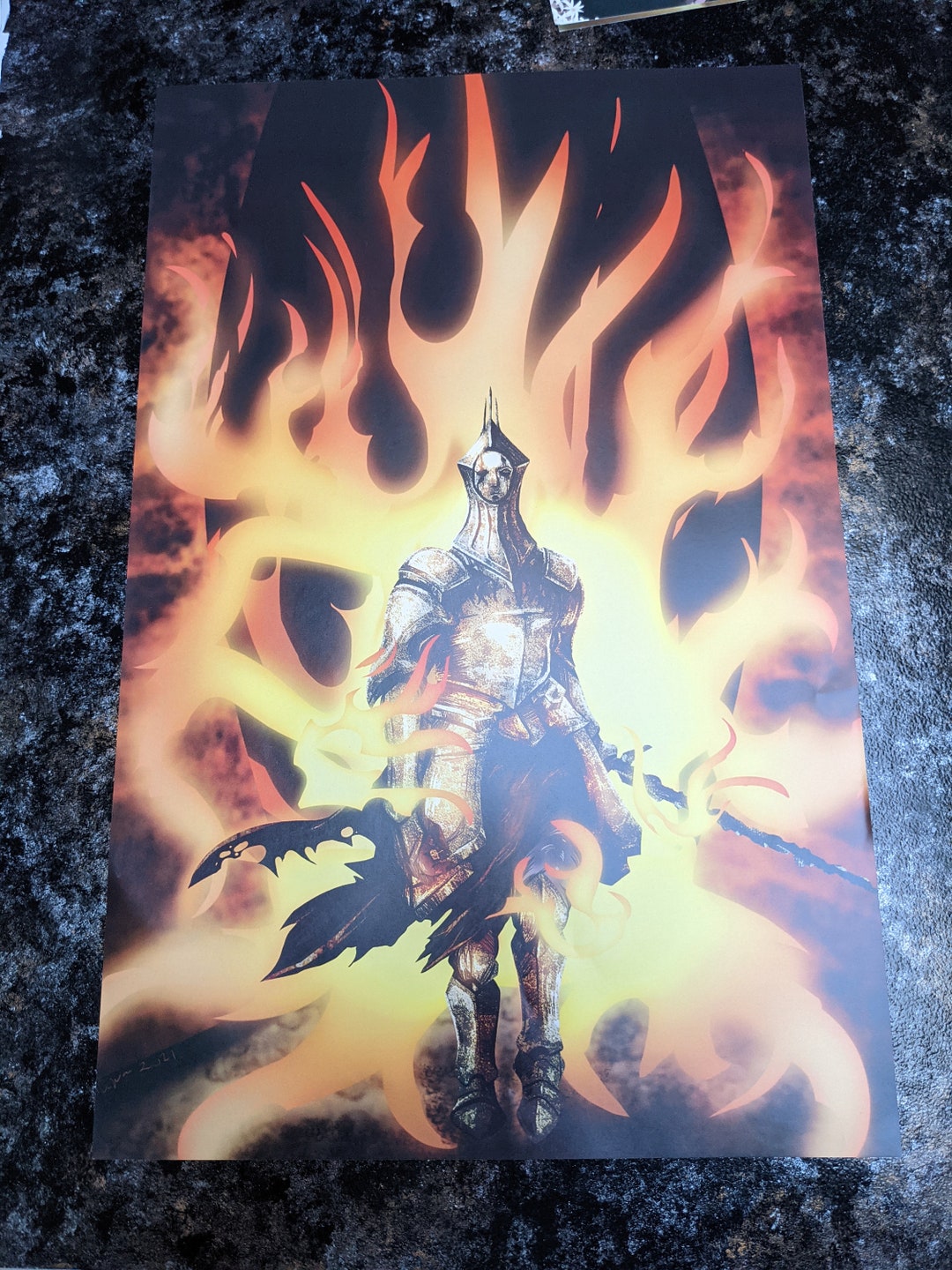 DARK SOULS 2 - Ivory King Poster Print - Etsy