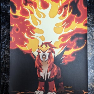 LEGENDARY BEASTS Pokemon Posters - Etsy