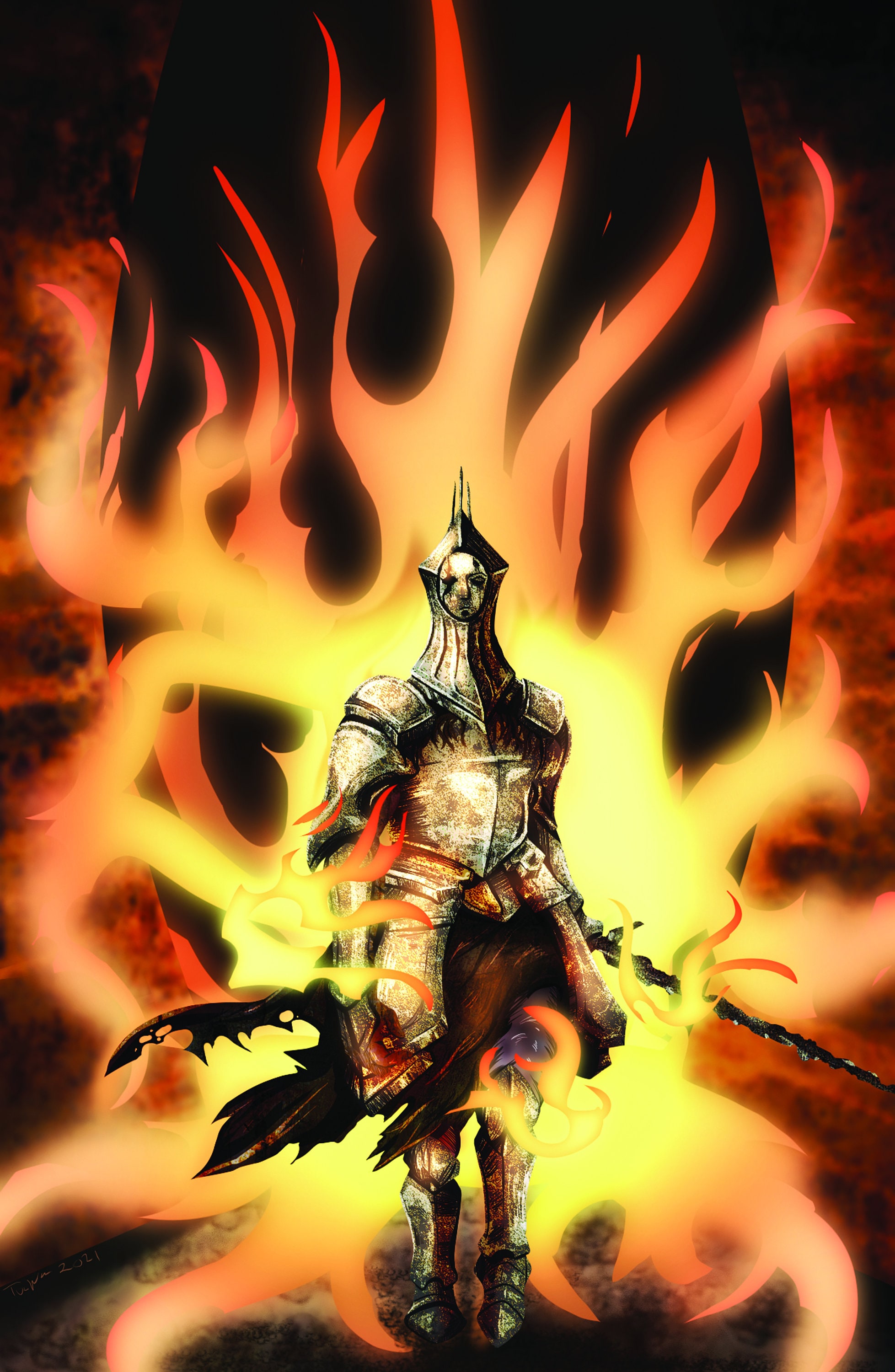 DARK SOULS 2 Ivory King Poster Print - Etsy