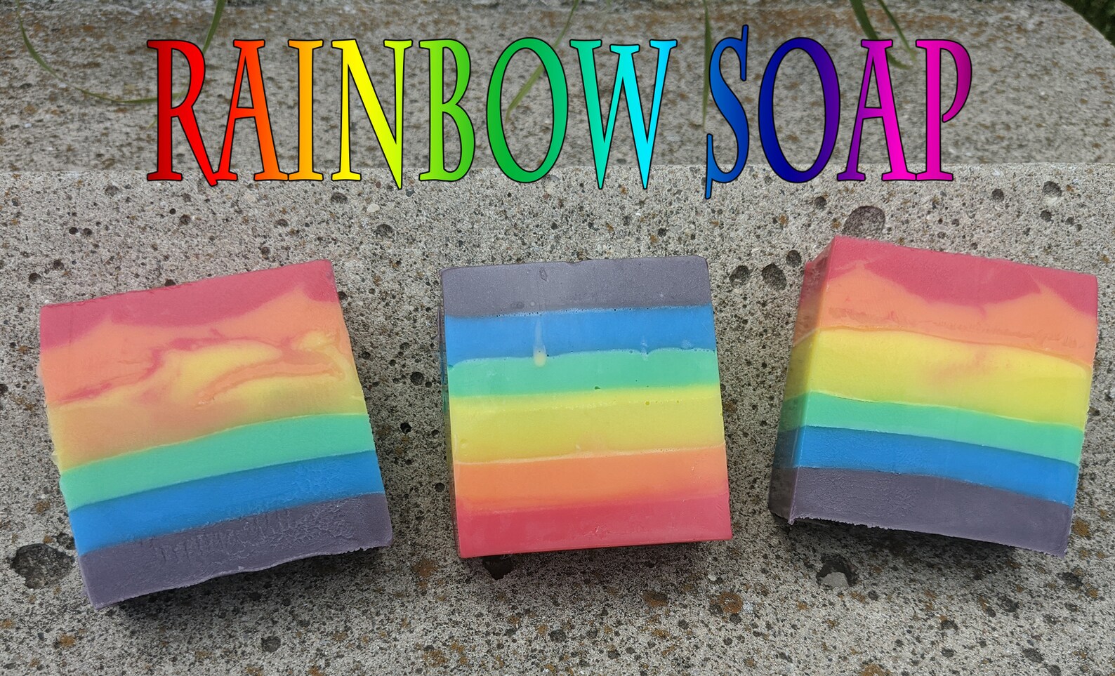 Rainbow Pride Soap - Etsy