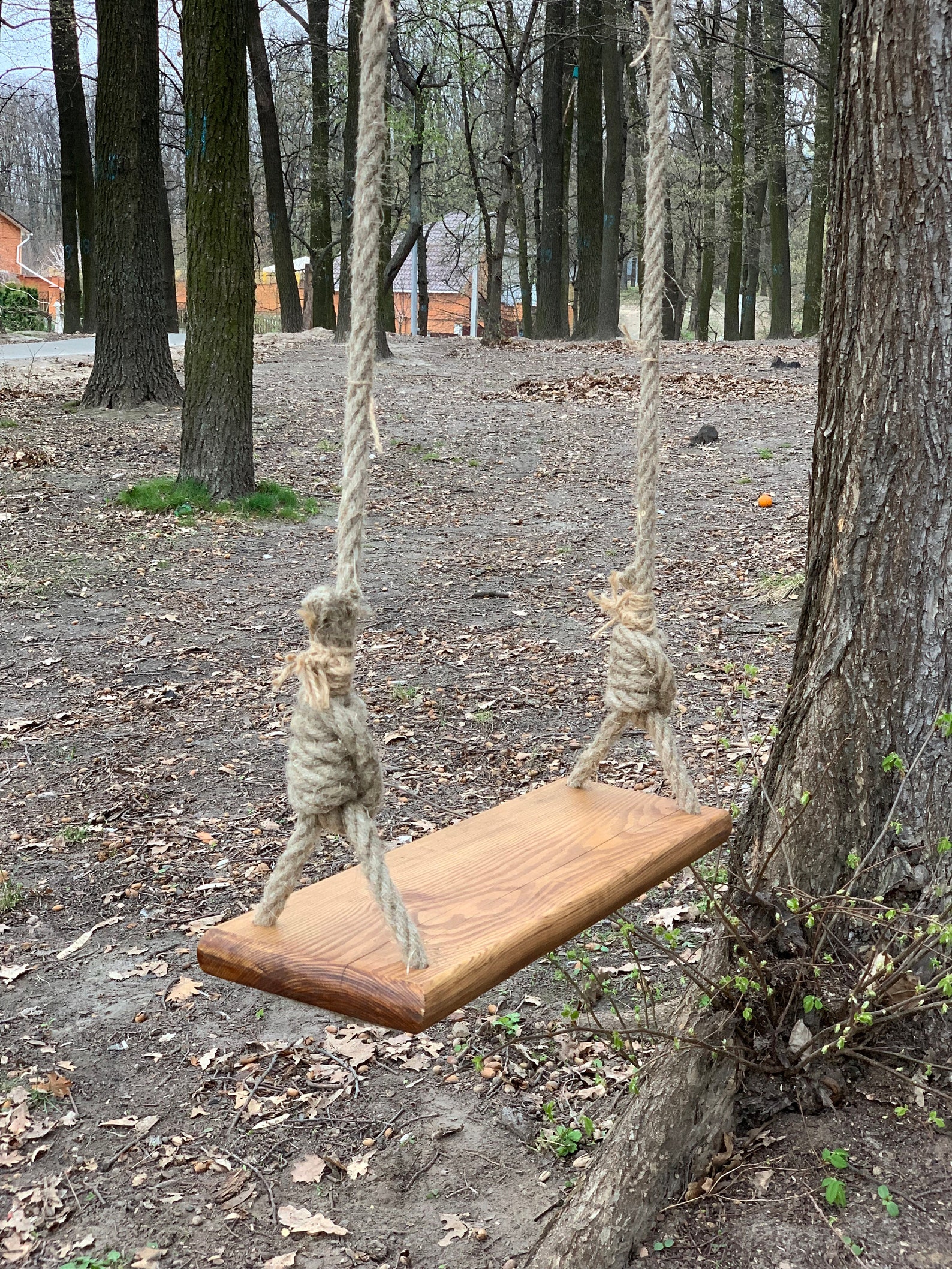 Wooden Tree Swing 27 , Kids Swing , Leisure , Family Backyard , Outdoor ...