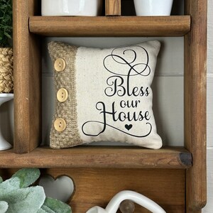 Blessed Home Mini Pillow 6” - Etsy