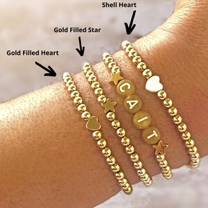 14K Gold Filled Everyday Bracelets, Minimalist Bracelet, Love Jewelry ...