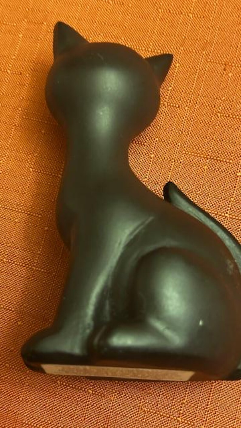 Pristine Collectible Lucky Irish Turf Lucky Black Bog Cat Figurine Luck ...