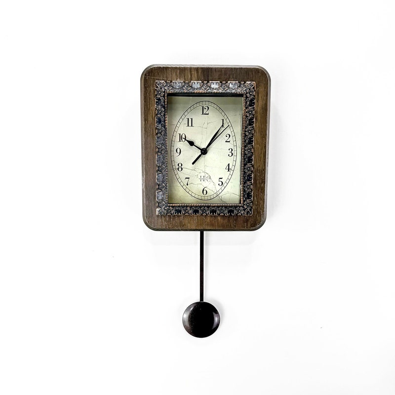 Antique Pendulum Wall Clock - Etsy