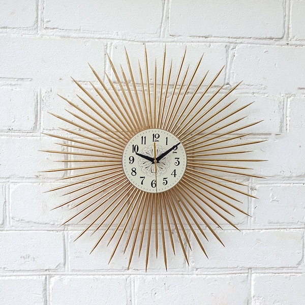 Retro Kitchen Clock - Etsy