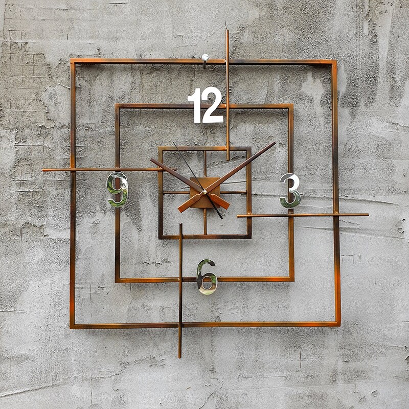 Copper Clock - Etsy