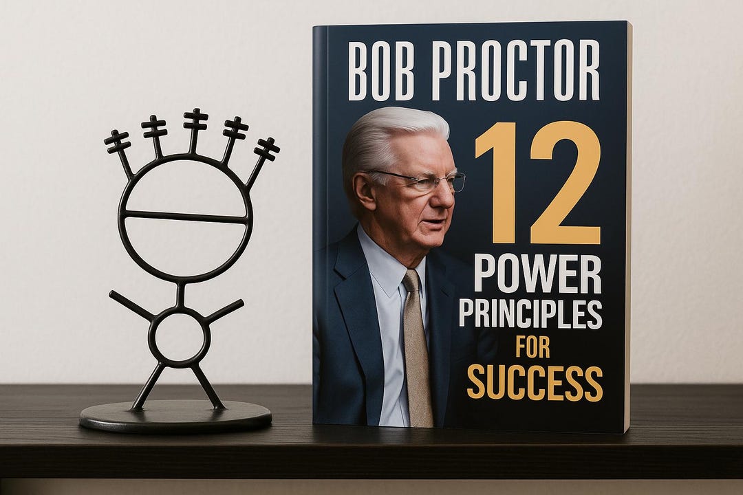 Handmade Metal Stickman Sculpture: Bob Proctor Inspired Mindset Tool - Etsy