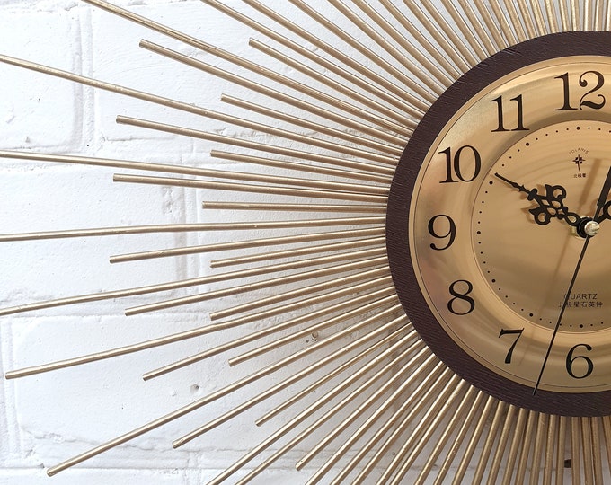 Here Comes the Sun Clock Whimsical Sunshine Clock Sun Clock - Etsy