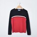 Vintage 2000s Red & Black Striped Sweater Skater, Stripes, Flat Knit ...