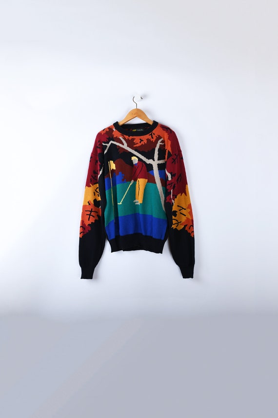 Vintage 1990s autumn leaves - Gem