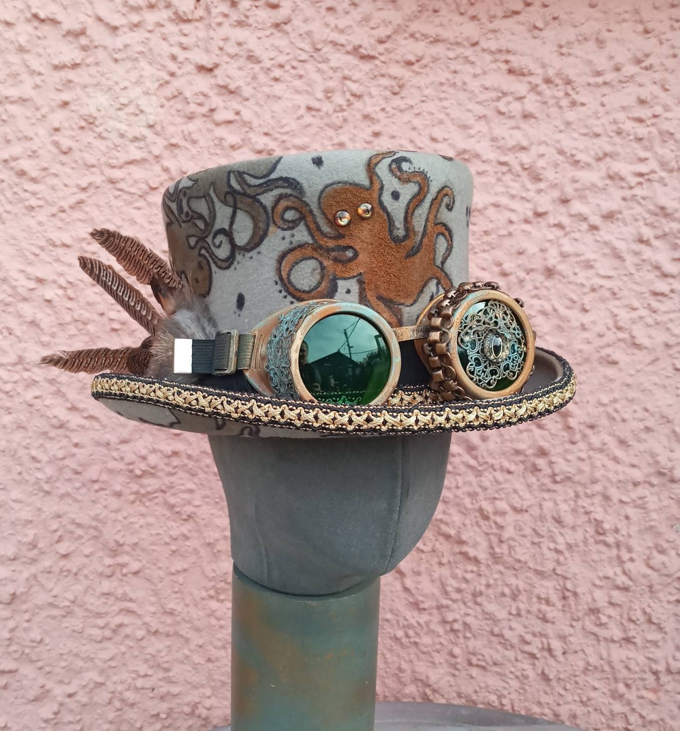 Cute Baby Octopus Top Hat