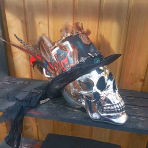 PAPA LEGBA II Handmade Top Hat Halloween Costume Witch Dr - Etsy