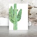 Cactus Print Boho Wall Decor Aquarelle Cactus Wall Art - Etsy