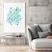 Coastal Wall Art Sea Glass Print Abstract Watercolor Print Abstract Art ...