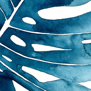 Monstera Print Monstera Deliciosa Watercolor Print Botanical Print Boho ...