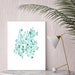 Coastal Wall Art Sea Glass Print Abstract Watercolor Print Abstract Art ...
