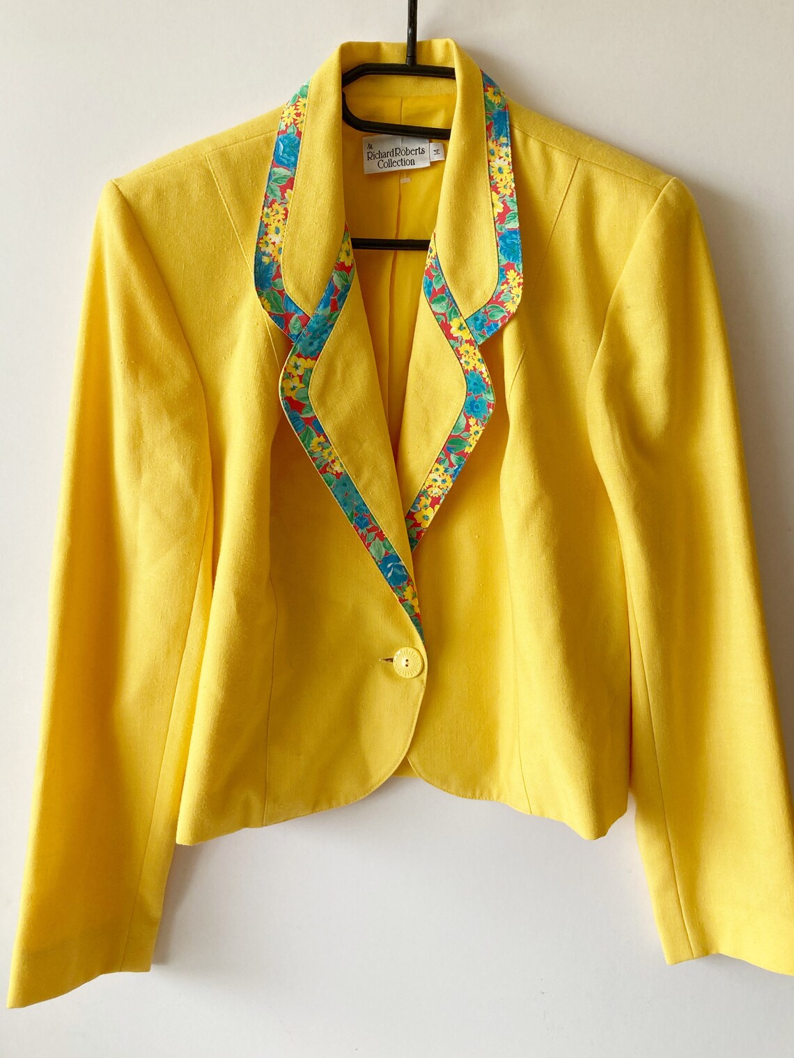 Vintage Blazer 70s Blazer Yellow 70s Blazer 70s Style - Etsy