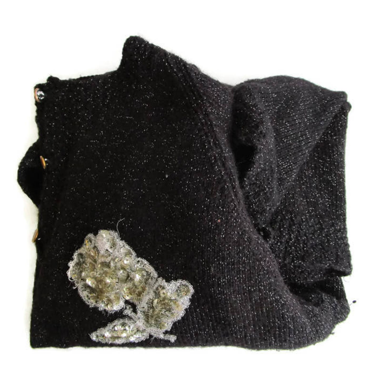 Vintage Womens Sweater Glitter Sweater Shiny Sweater Womens - Etsy