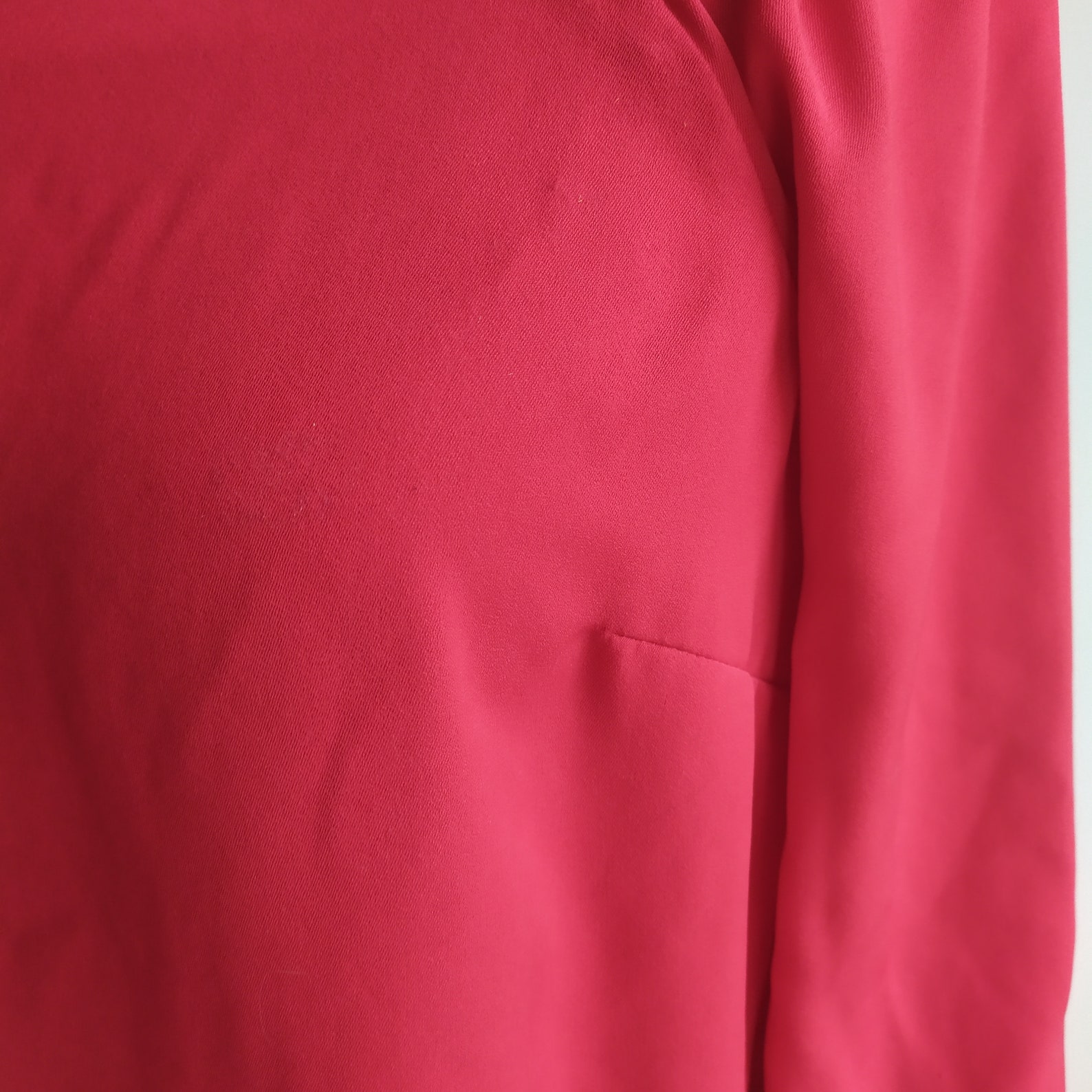 Vintage Red Blouse Raspberry Blouse Pink Blouse Red Top - Etsy