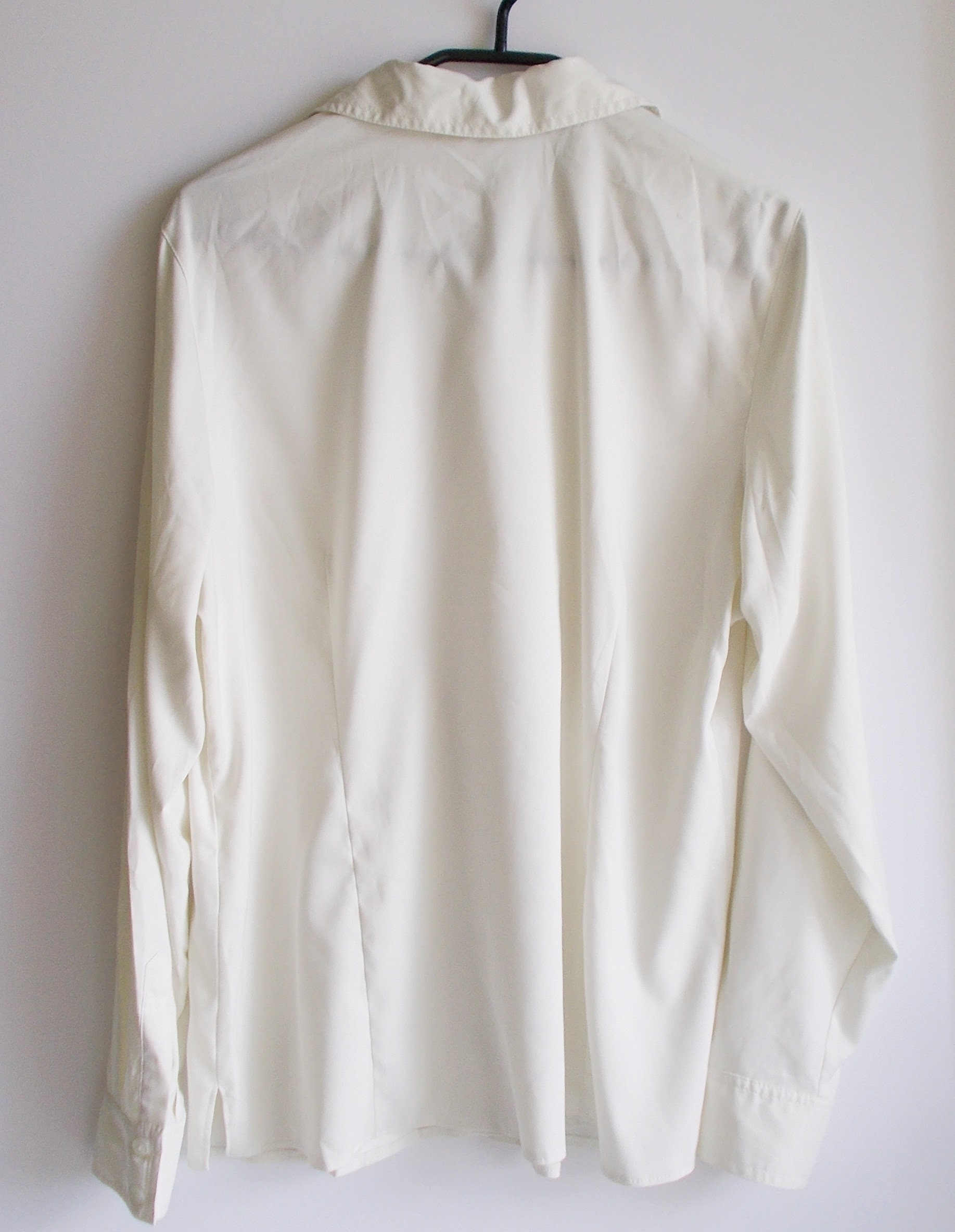 Vintage White Blouse Womens White Blouse Elegant Blouse Feminine Blouse ...