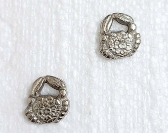 Silver Beach Buttons - Etsy