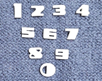Number Sewing Buttons - Etsy