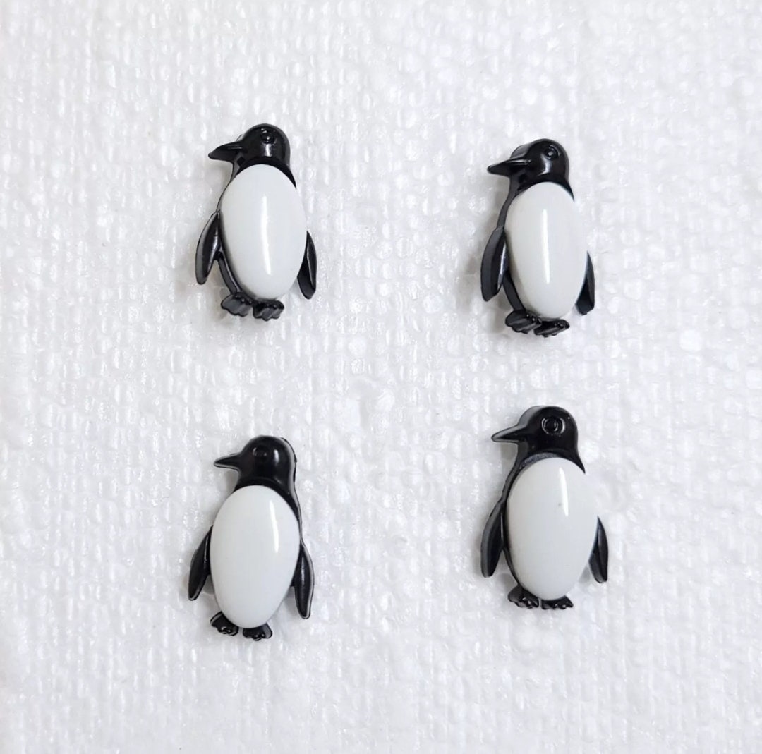 Penguin Buttons 18mm X 4 Shank JHB International Short Tux Novelty ...