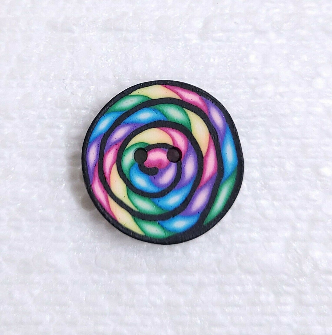 JHB Pinwheel Button 20mm 2 Hole JHB International Lisa Pavelka Trippy ...