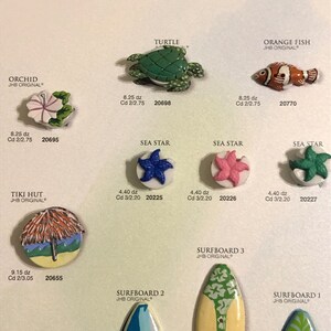 Green Sea Turtle Button 30mm Metal Shank JHB International Novelty ...