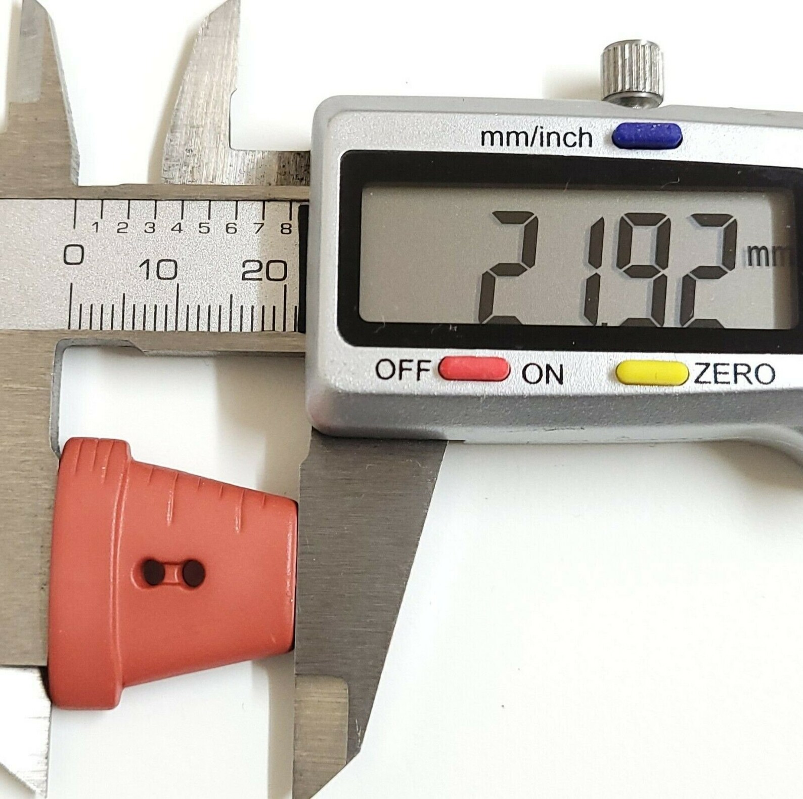 2 Terracotta Flower Pot Buttons 25mm 2 Hole Novelty Clay - Etsy