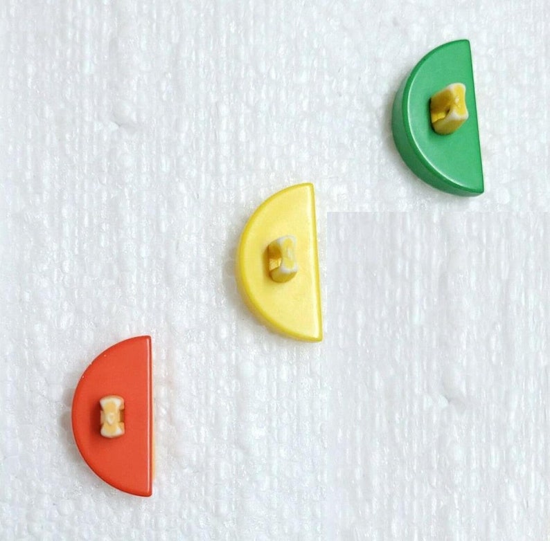JHB Citrus Fruit Slice Button 20mm Plastic Shank Realistic - Etsy