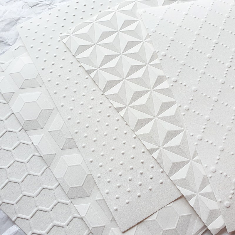 Embossed Paper - Etsy