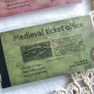 Retro Ticket / Vintage Paper Ephemera - Etsy