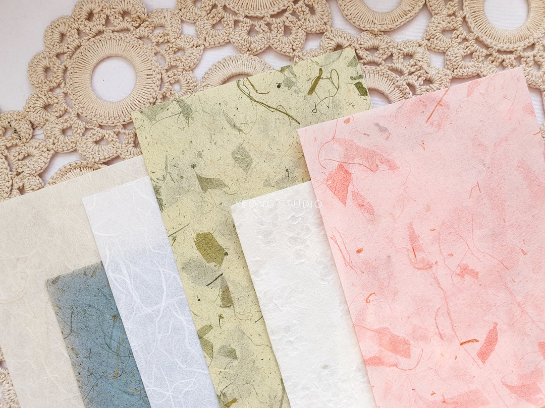 Korean Hanji Paper Set, Original, Scrapbooking, Journal Ephemera ...